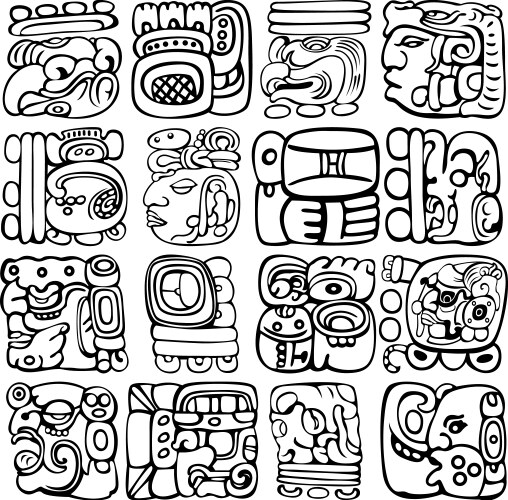 Mayan Vector Images (over 8,800)
