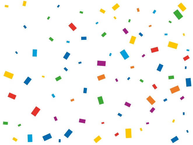 Rainbow Confetti Background Vector Images (over 10,000)