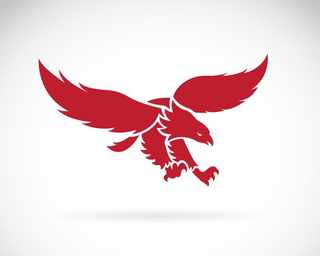 Red Eagle Logo Png Premium Vector | Red Eagle Mascot Logo On The