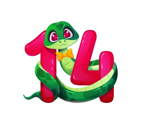 Numbers 14 Vector Images (over 3,600)