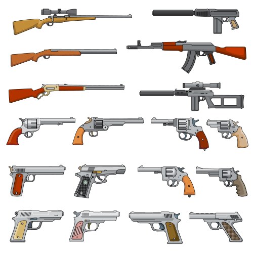 Cartoon Shotgun Vector Images (over 1,700)