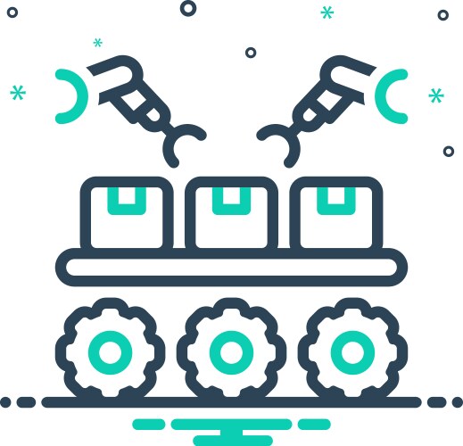 Production Royalty Free Vector Image - VectorStock