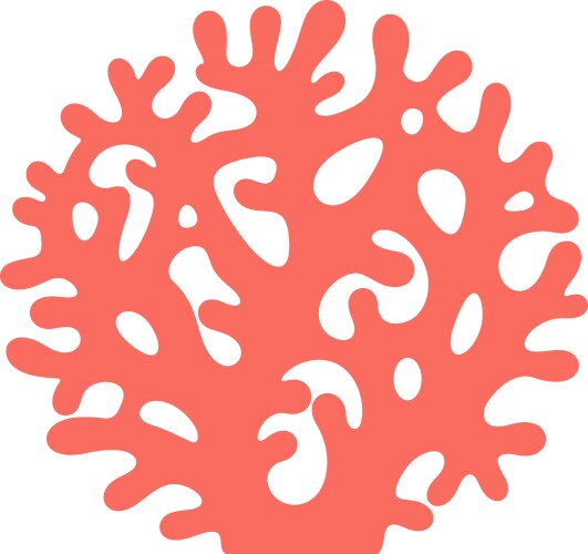 Coral Royalty Free Vector Image - VectorStock