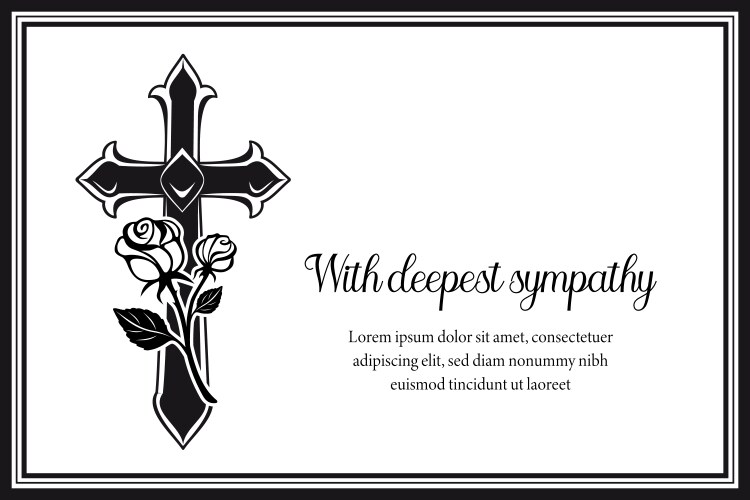 Cross Funeral Graphics