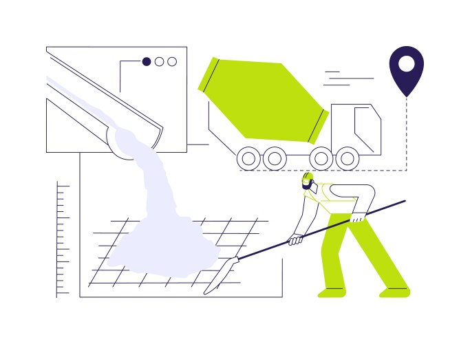 Concrete Pour Vector Images (over 750)