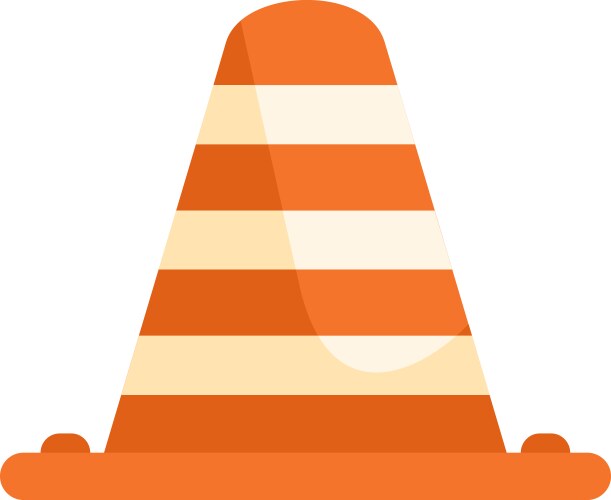Orange Traffic Cone Vector Images (over 3,600)