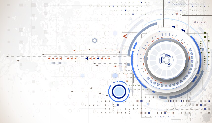 White Tech Background Vector Images (over 320,000)