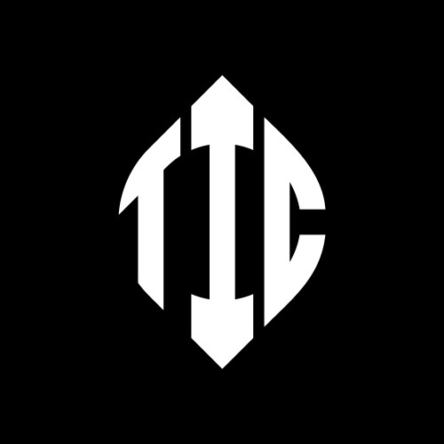 Spin circle technology logo Royalty Free Vector Image