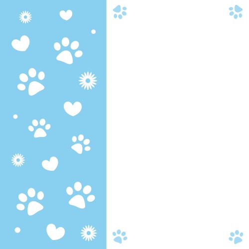 Dog Paw Border Vector Images (over 870)
