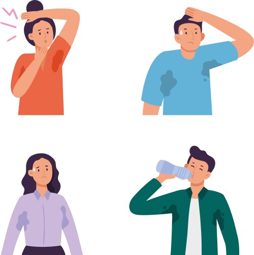 Cartoon Characters Sweating Vector Images (over 3,200)