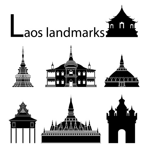 Lao Temple Vector Images (over 120)