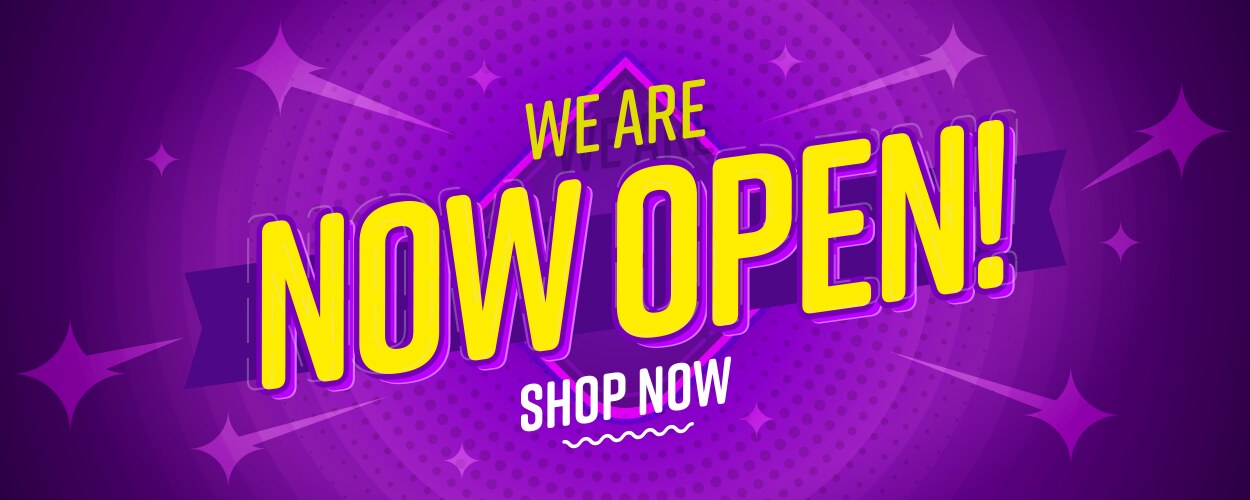 We are Open Now Vector Images (over 430)