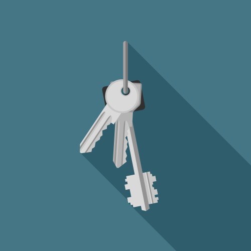 Keys icon Royalty Free Vector Image - VectorStock