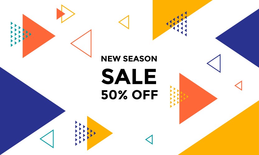 Simple geometric 2d shapes school geometry Vector Image