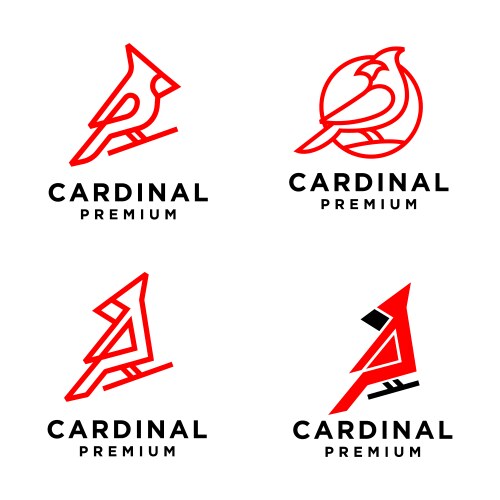 Black White Cardinal Vector Images (over 1,800)