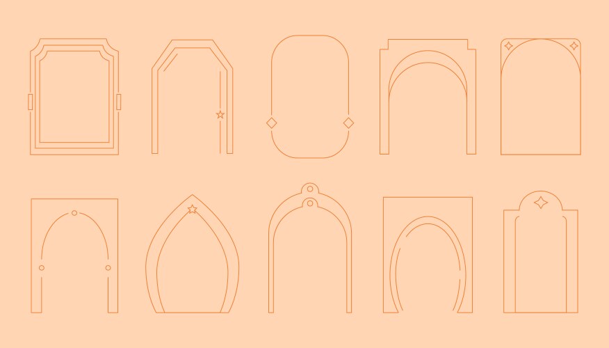 Arch Outline Vector Images (over 15,000)