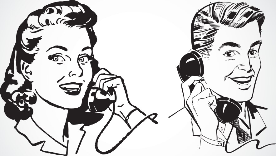 Retro bikes Royalty Free Vector Image - VectorStock