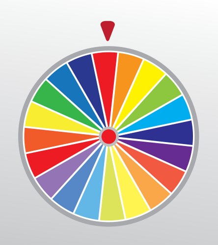 Color wheel Royalty Free Vector Image - VectorStock