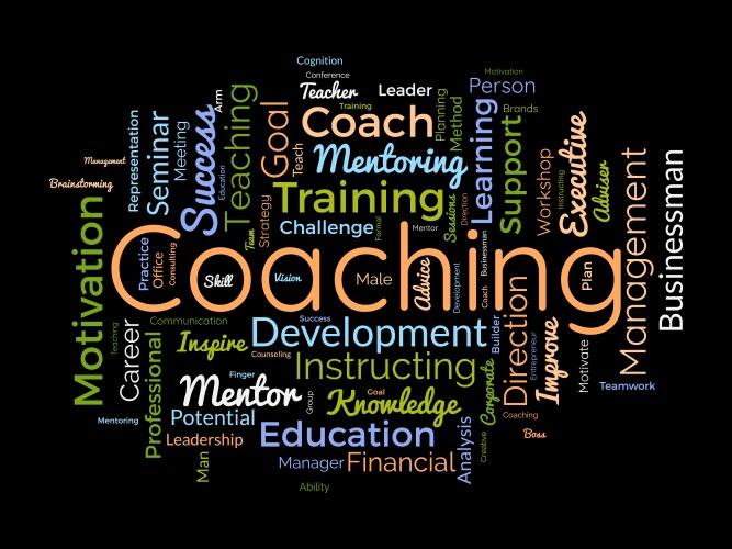 Word Coaching Cloud Vector Images (over 340)