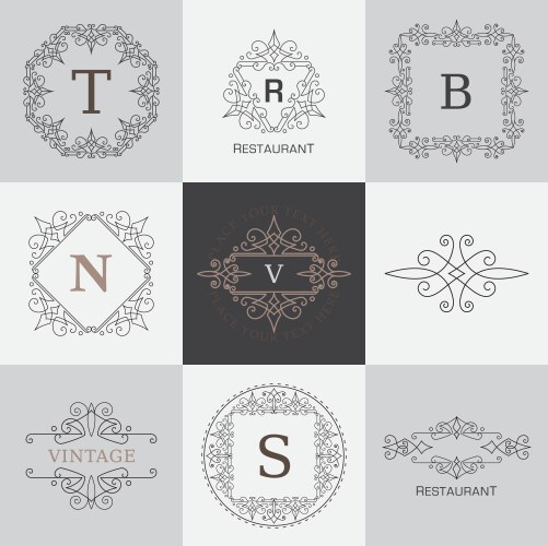 Monogram Logo Vector Images (over 1.4 million)