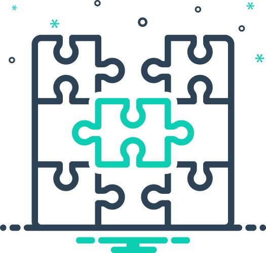 Puzzles Royalty Free Vector Image - VectorStock