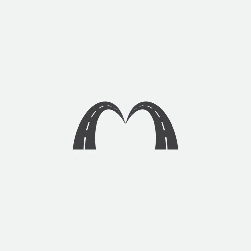 Highway roads collection autoroutes Royalty Free Vector