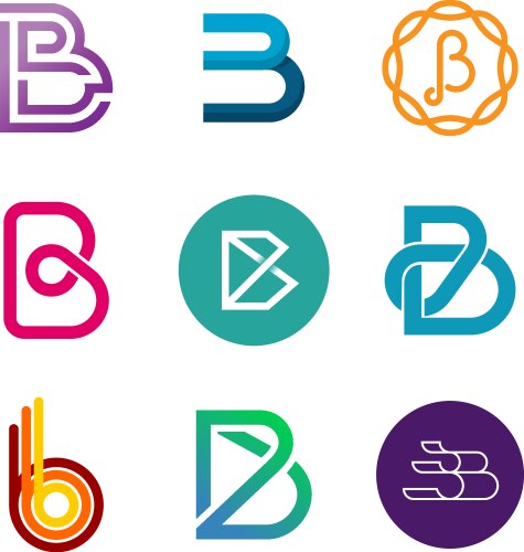 B Icon Logo Vector Images (over 65,000)