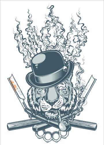 Gangster Mob Hat Vector Images (over 100)