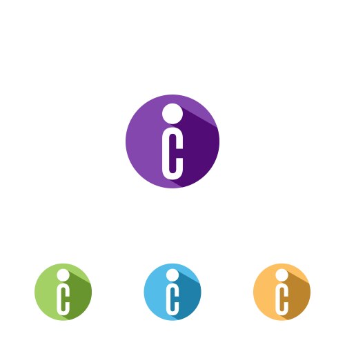 Initial Letter Ic Logo Template Vector Images (over 1,500)