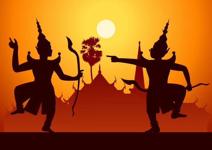 Thai Dance Vector Images (over 300)