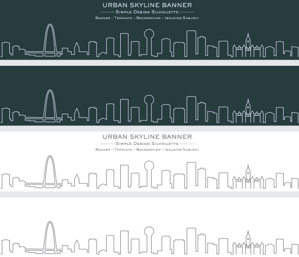 Dallas Skyline Vector Images (over 390)