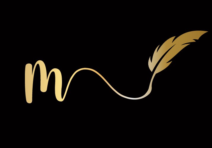 M Letter Wing Vector Images (over 670)