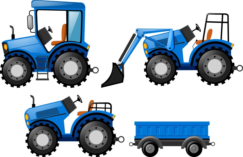 Tracktor Royalty Free Vector Image - VectorStock