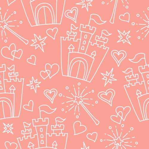 Princess Seamless Pattern Vector Images (over 5,800)