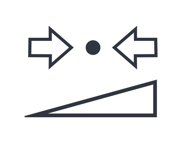 Multifunction syringe symbol Royalty Free Vector Image