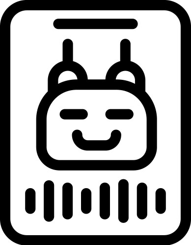 Happy Robot Face Vector Images (over 1,500)