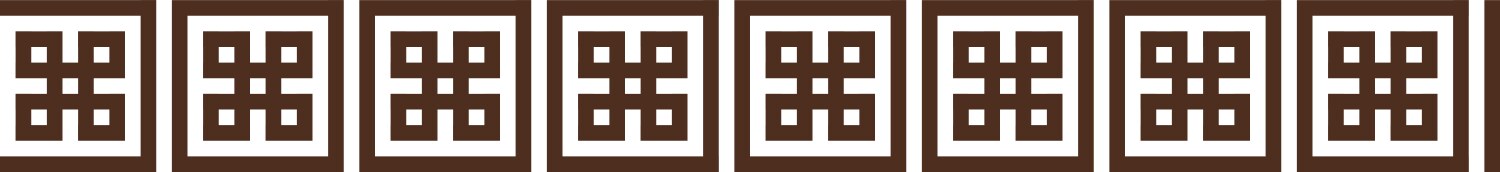 Greek key seamless border pattern collection Vector Image