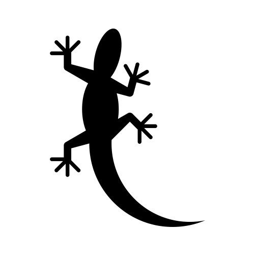 Lizard logo Royalty Free Vector Image - VectorStock