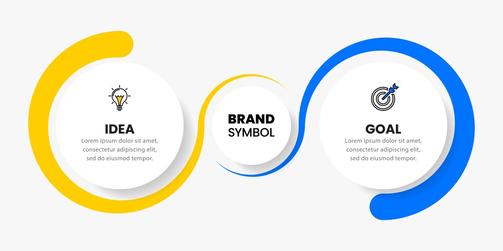 2 Step Infographic Vector Images (over 4,200)