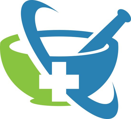 World globe medical travel insurance logo Vector Image