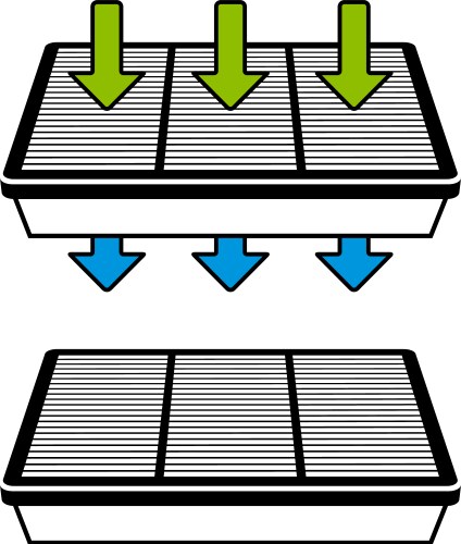 Funnel Logo - Filter Icon Royalty Free Vector Image