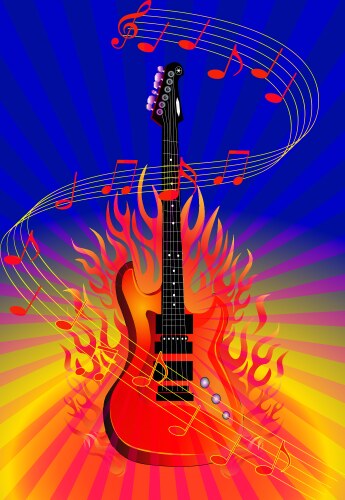 Flaming Music Notes Vector Images (over 580)