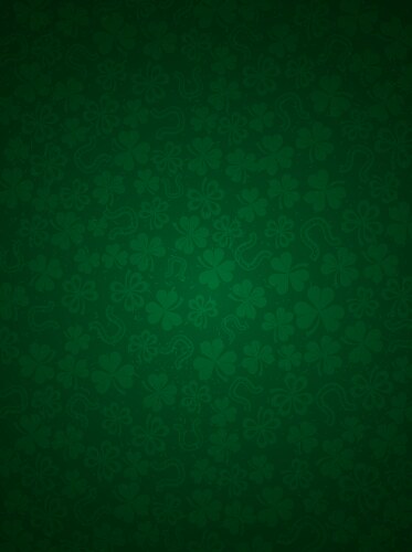 Shamrock Green Patricks Day Background – Royalty-Free Vector | VectorStock