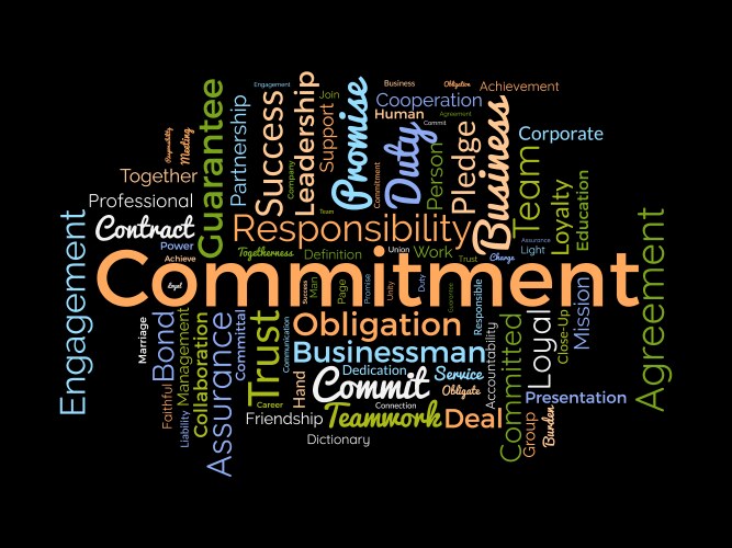 Customer word cloud template client business Vector Image