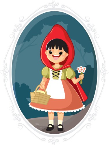 Red Riding Hood Cartoon Vector Images (over 550)