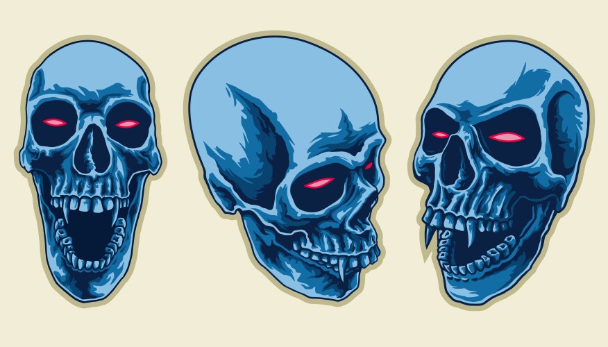 Scary Skull Vector Images (over 71,000)