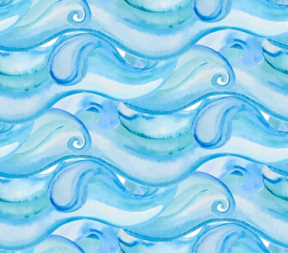 Waves Ocean Watercolor Vector Images (over 3,900)
