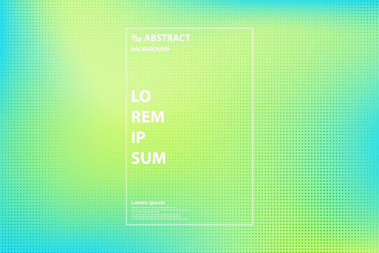 Yellow and blue gradient pattern on geometric Vector Image