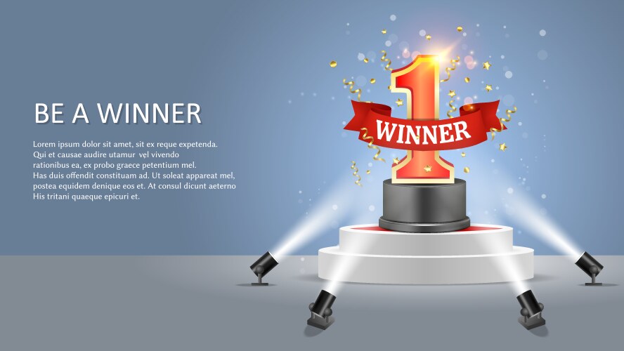 Winner Banner Vector Images (over 69,000)