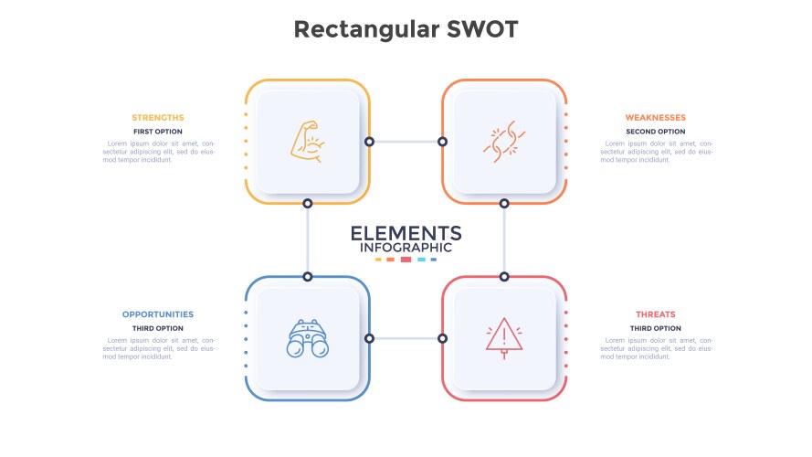Swot Icon Weakness Vector Images (over 1,000)